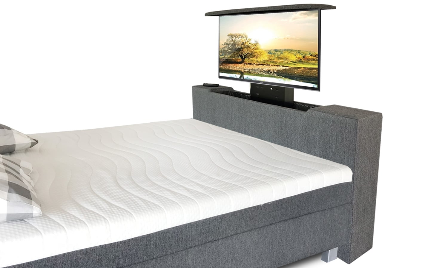 Waarom boxspring met tv lift? | BoschBedding