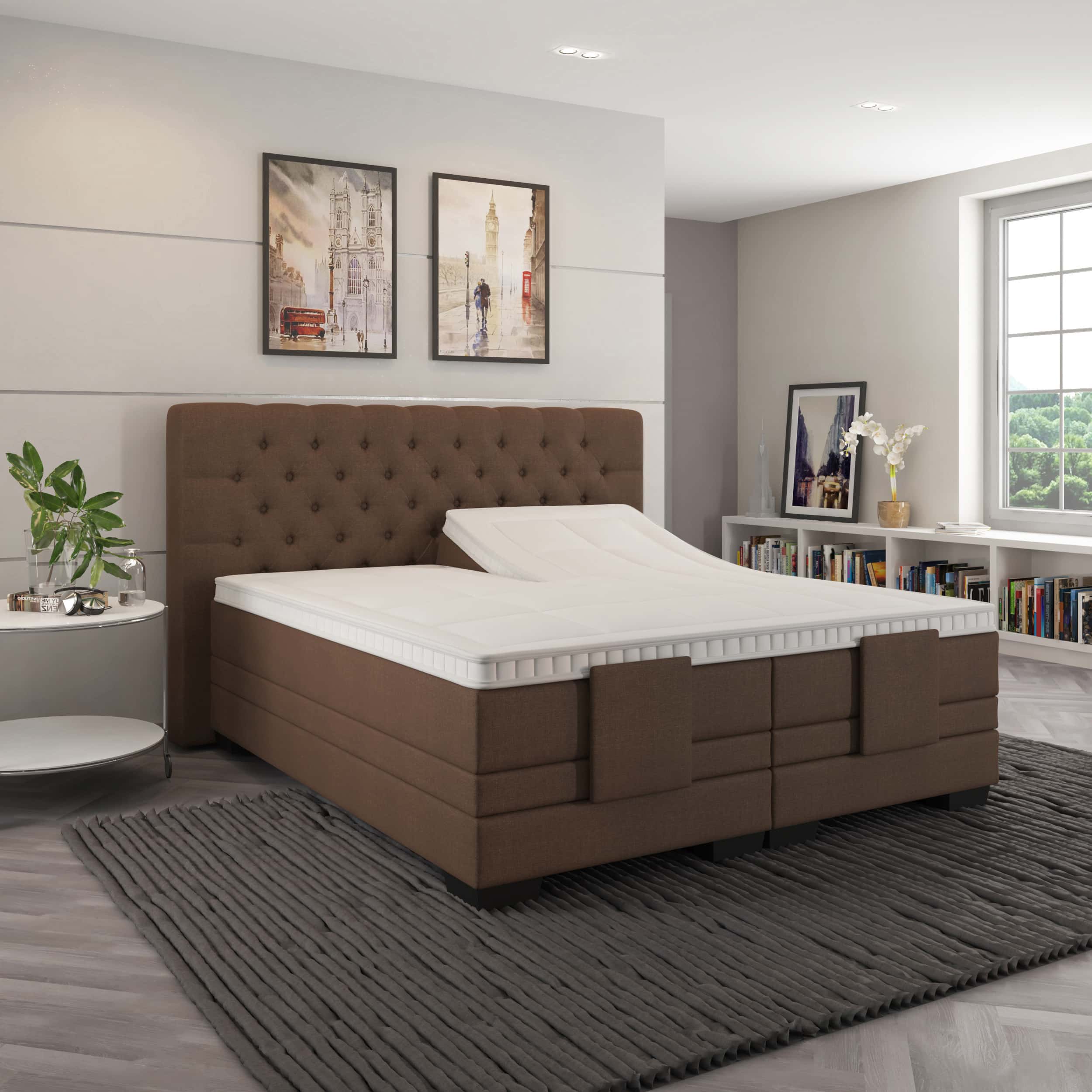 Elektrische boxspring Luxury Nice koopt u bij BoschBedding
