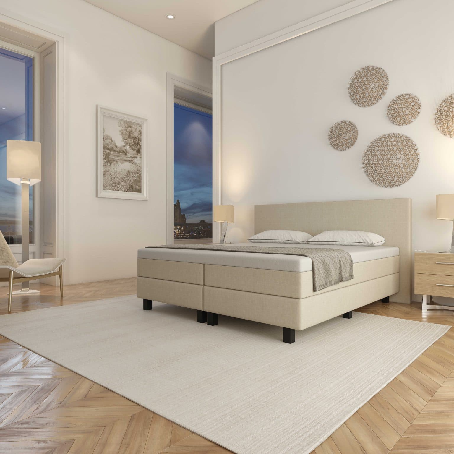 Boxspring Luxury Geneve koopt u direct bij Bosch Bedding!