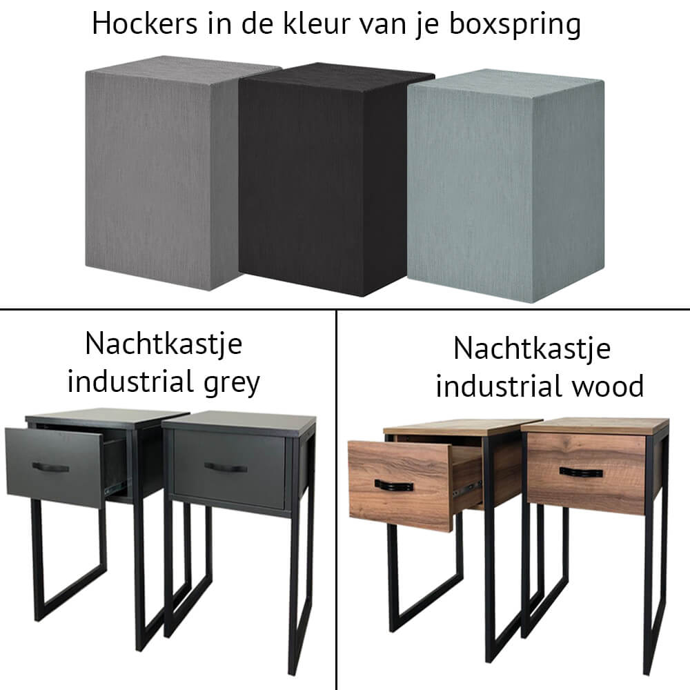 Boxspring aanbieding XXL koopt u bij BoschBedding