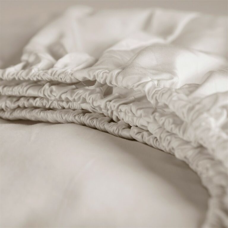 Cinderella Matras Hoeslaken Katoen-Satijn - Zand koopt u bij BoschBedding