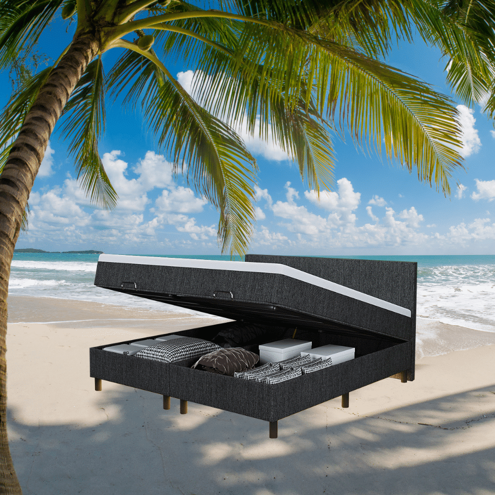 Vakantiegeld Boxspring met Opbergruimte koopt u bij BoschBedding