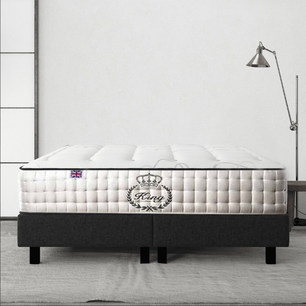 King Boxspring zonder hoofdbord koopt u bij BoschBedding